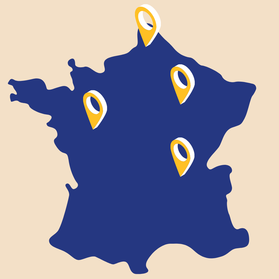 Logtex : l’implantation de nos entrepots logistiques en France - Logtex